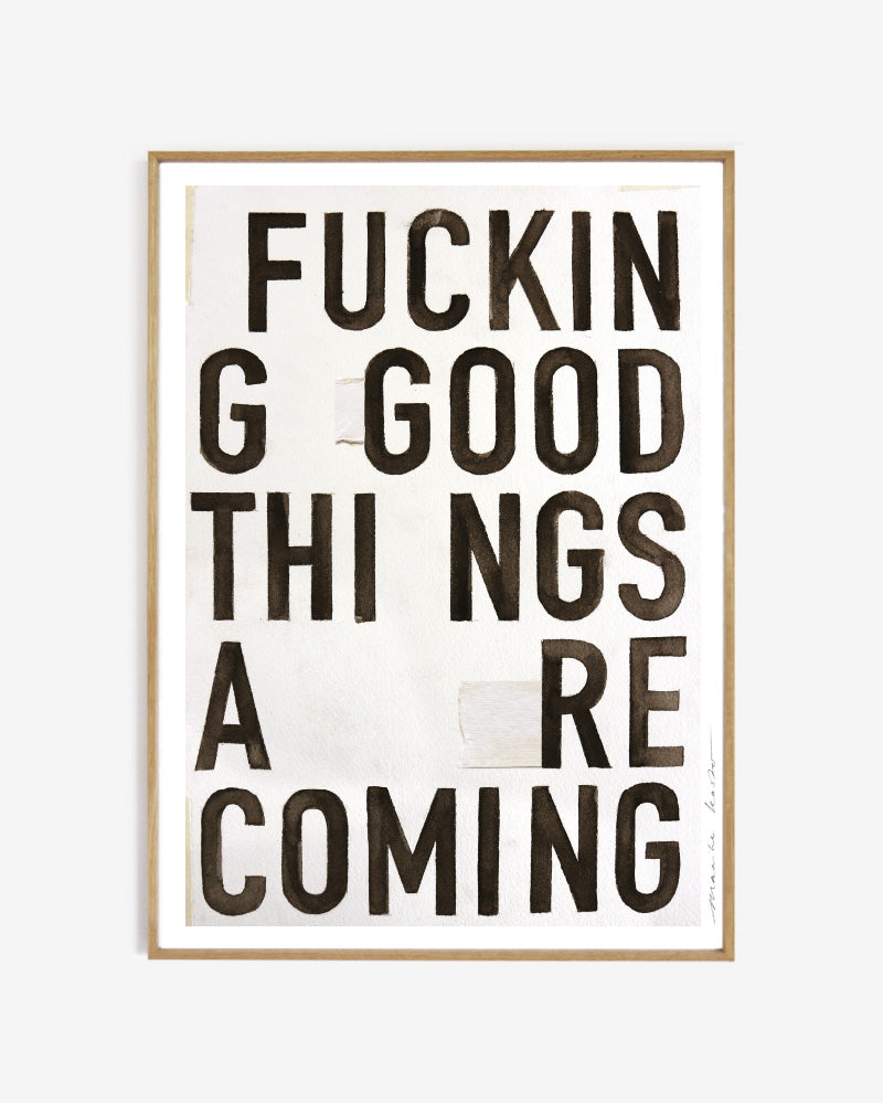 Art print - Good Things | My Deer Art Shop