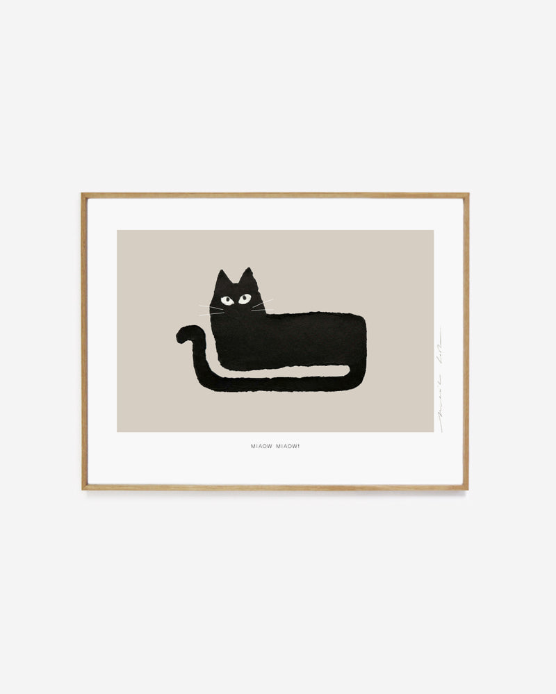 Art print - le chat | My Deer Art Shop